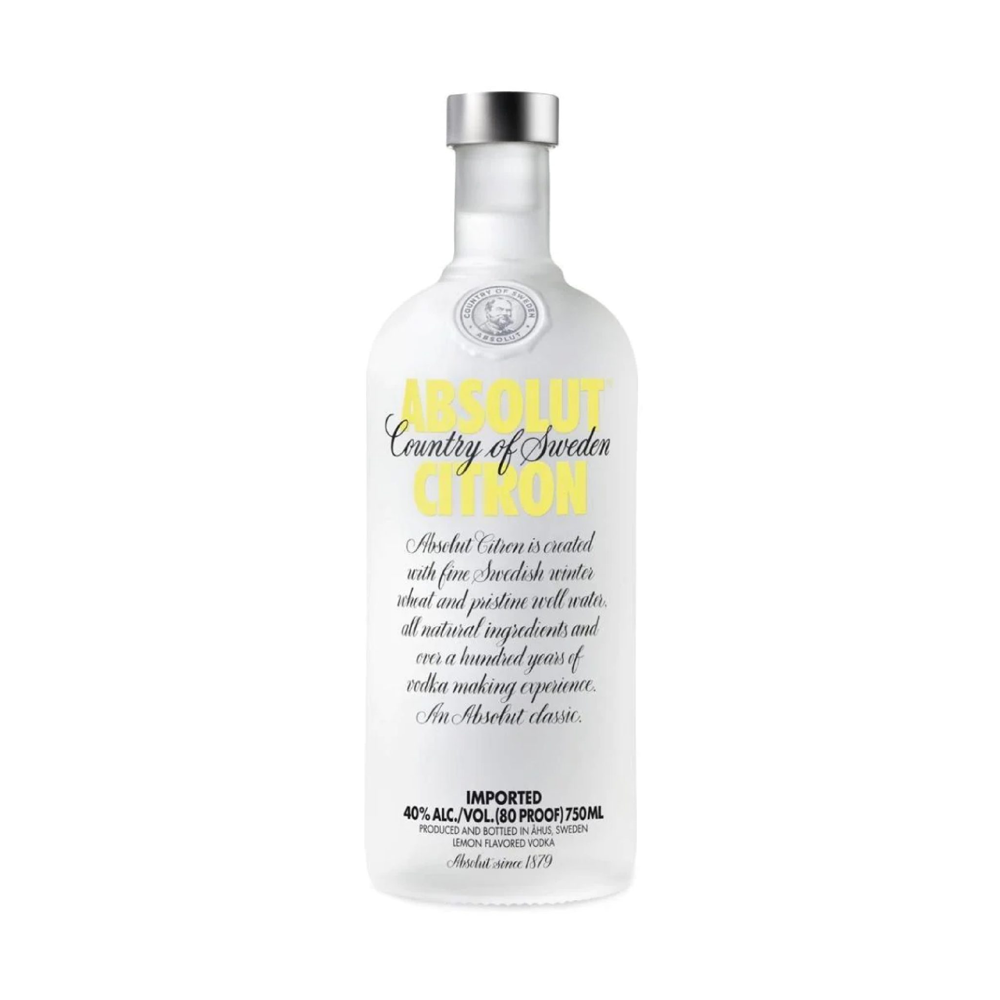 Absolut Citron 750ml - Lemon Flavored | Elegantly Red