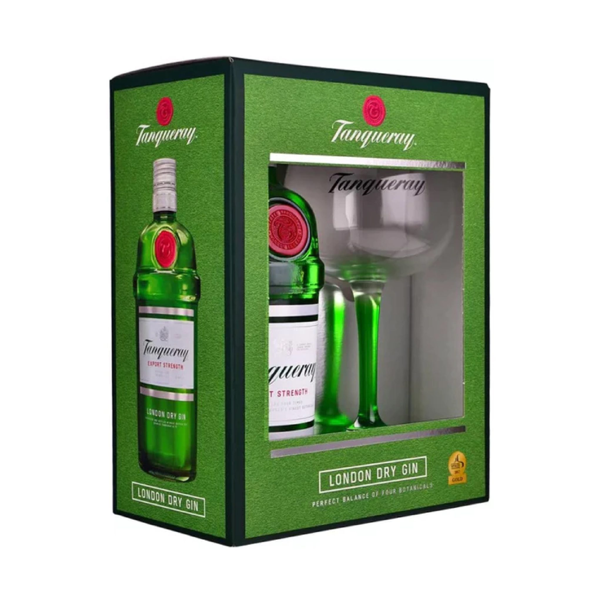 Tanqueray Dry Gin 700ml - Gift Pack | Elegantly Red