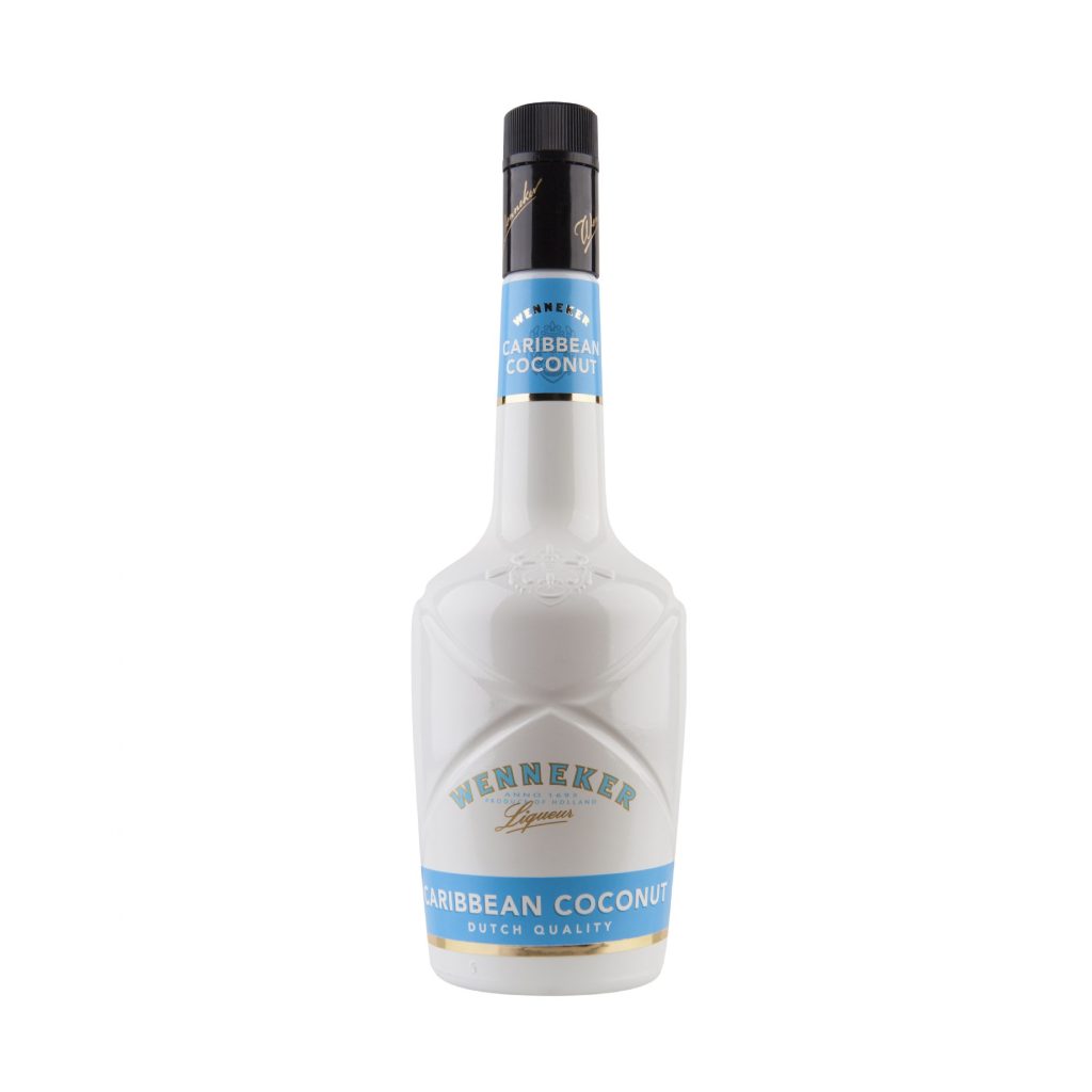 Wenneker Caribbean Coconut Liqueur 700ml Elegantly Red