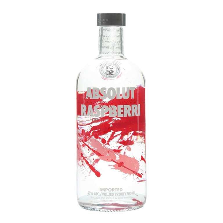 Absolut Raspberri 750ml - Raspberry Flavored | Elegantly Red
