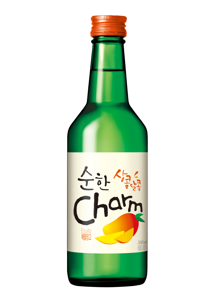 Sunhan Charm Soju Apple Mango 360ml | Elegantly Red